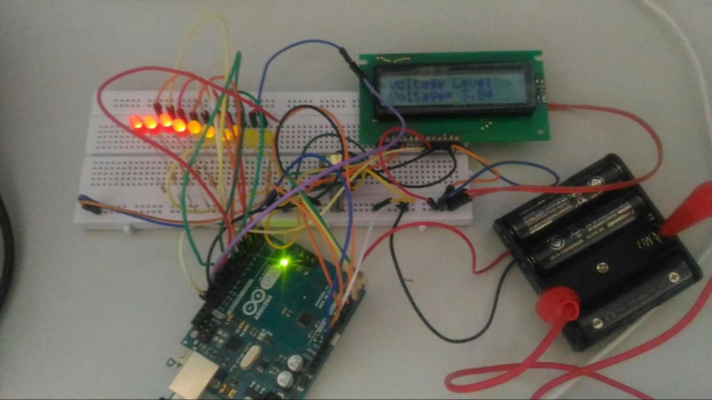 Battery Level Monitor Using an Arduino | Arduino | Maker Pro
