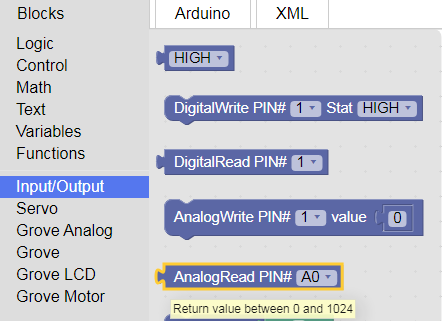 Programming Arduino Using Loops and the Map Function in BlocklyDuino ...