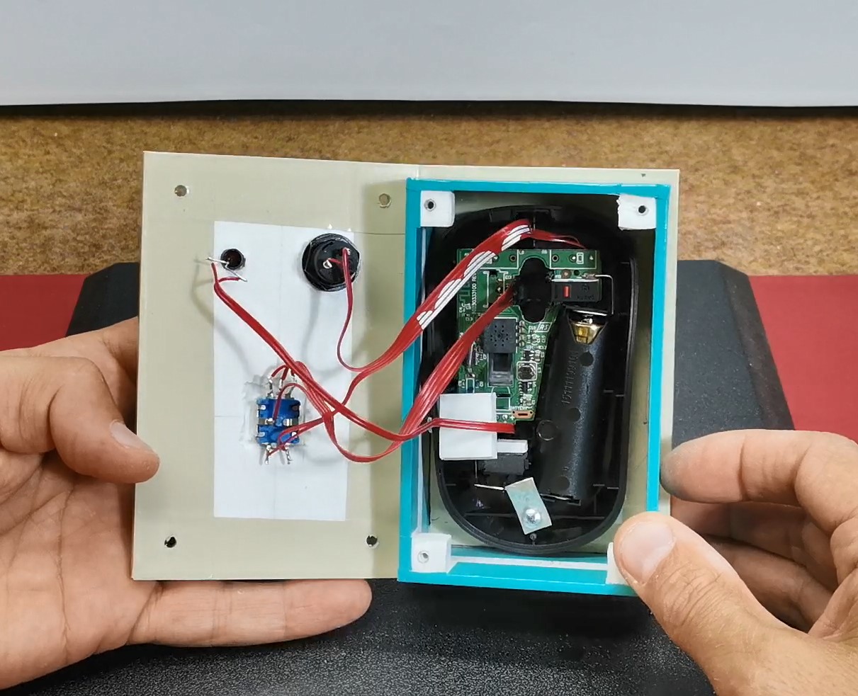 How to turn a Mouse into a Wireless Tuning Knob for SDR Radio | Arduino ...