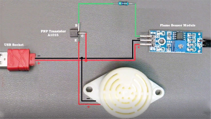 DIY Simple Fire Alarm | Custom | Maker Pro