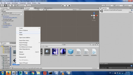 How to Set User-Defined Targets in Augmented Reality Using Vuforia ...