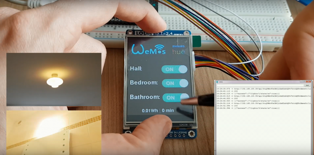 Smart Home Automated Lights With ESP8266 and Philips Hue (part 2 ...
