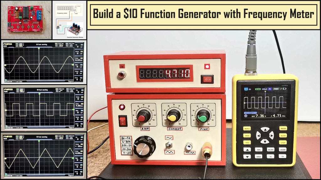 Build a $10 Function Generator with Frequency Meter for Your Lab ...