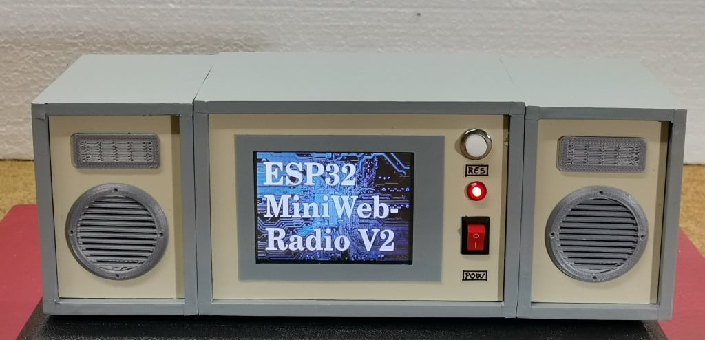 Esp32 Internet Radio Mp3 Player And Alarm Clock Arduino Maker Pro