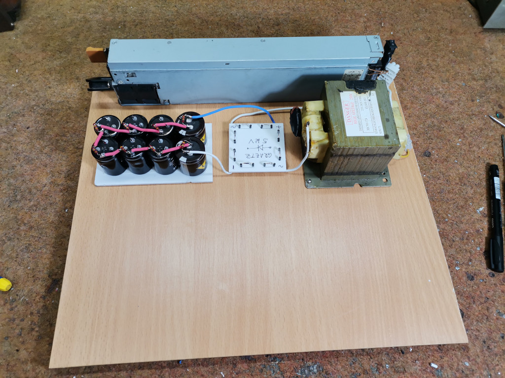 DIY simple GU81 Tube Hybrid Amplifier (130 watts RMS in A class ...