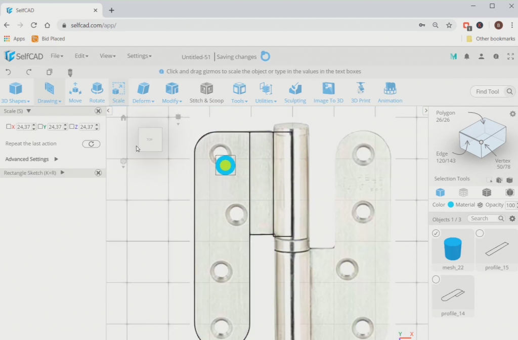 HOW TO CREATE 3D HINGES IN 3D MODELING SOFTWARE | Google Home Assistant ...