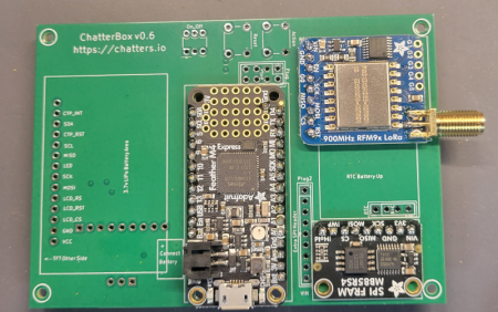 ChatterBox Off-Grid Secure LoRa Mesh Texting | Custom | Maker Pro