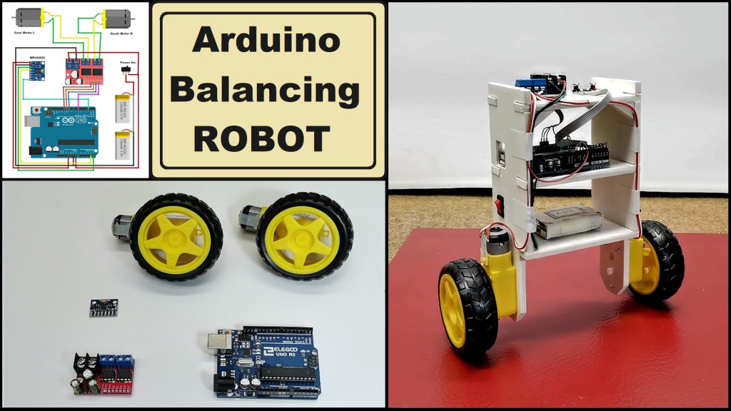 Arduino two weel self Balancing Robot | Arduino | Maker Pro