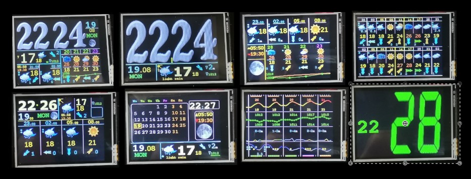 DIY simple Advanced Weather station (5day forecast) and Internet Radio ...
