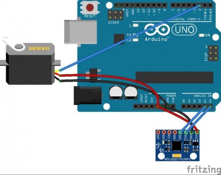 How to Control a Servo With an Arduino and MPU6050 | Arduino | Maker Pro