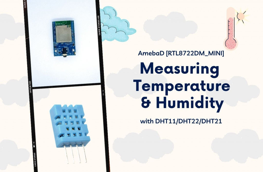 Measuring Temperature and Humidity with Ameba | Arduino | Maker Pro