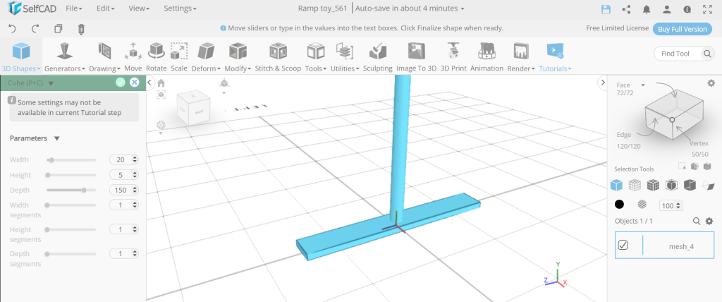 HOW TO CREATE A 3D RAMP TOY USING 3D MODELLING SOFTWARE | Google Home ...